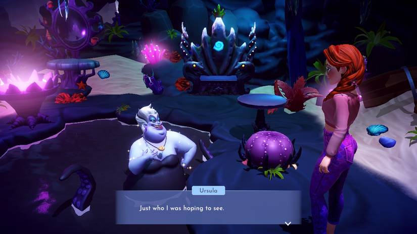 How To Find The Crystals For A Deal With Ursula In Disney Dreamlight Valley