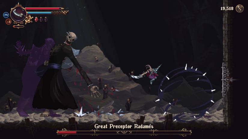 How To Defeat Great Preceptor Radamés In Blasphemous 2