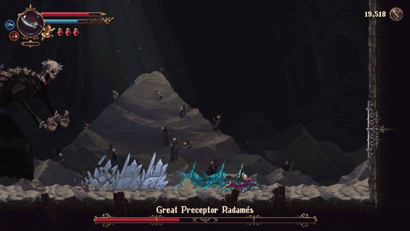 How To Defeat Great Preceptor Radamés In Blasphemous 2
