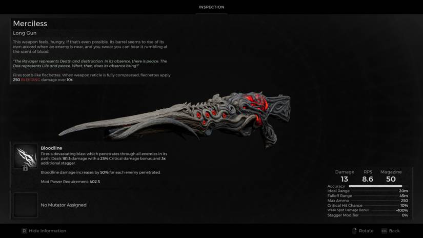 How To Get The Merciless Long Gun In Remnant 2.