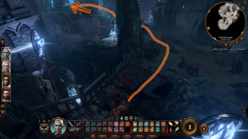 How To Get The Sword Out Of The Stone In The Underdark In Baldur's Gate 3