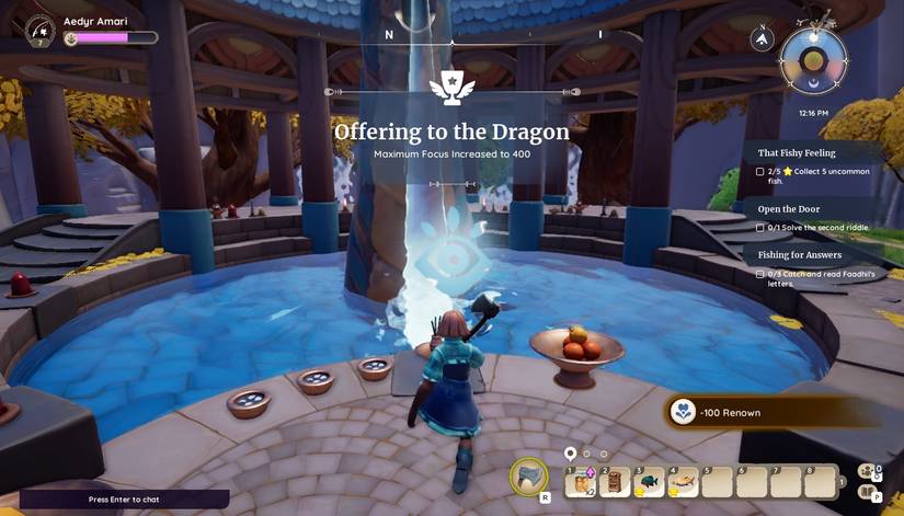 How To Expand The Focus Bar In Palia