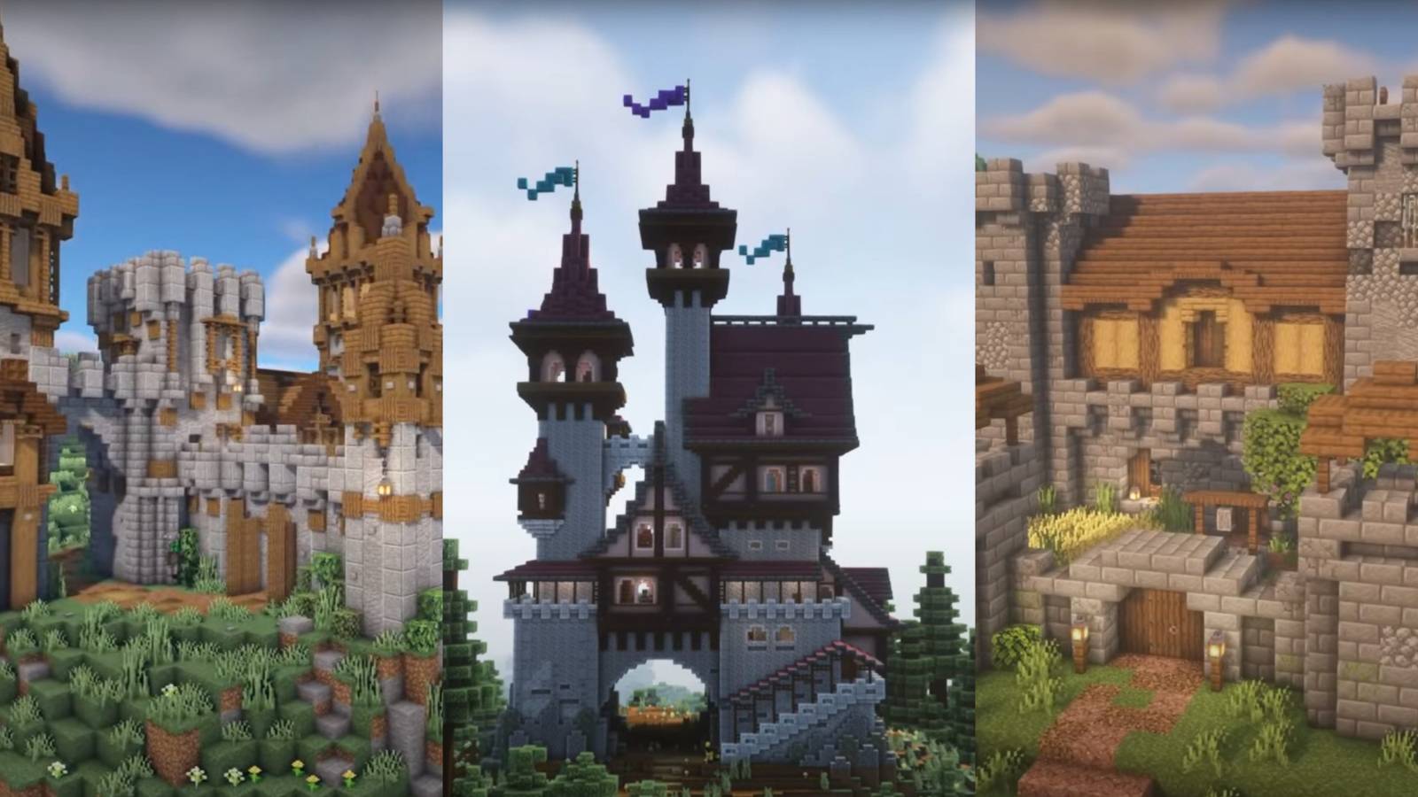 Most Stunning Castle Builds In Minecraft