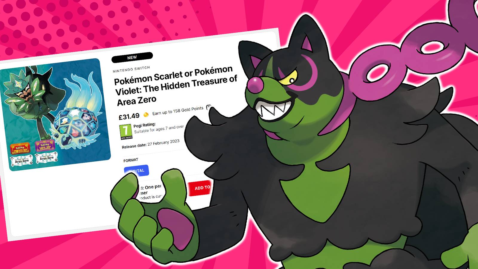 Pokemon Scarlet & Violet: The Hidden Treasure Of Area Zero Pre-Order Guide