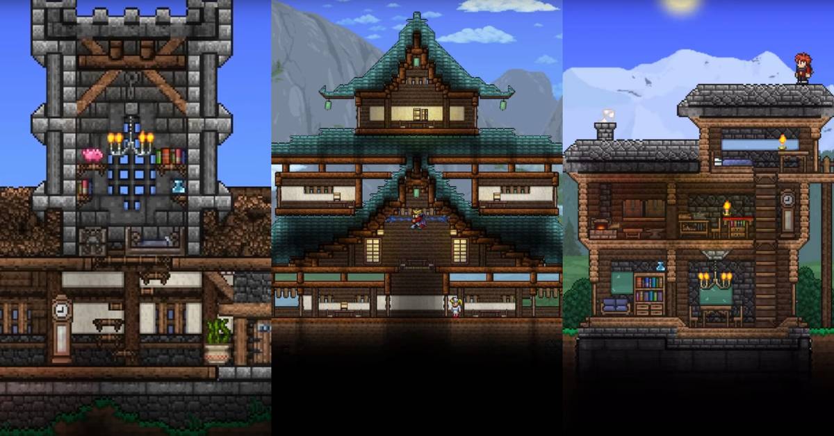 Japanese Terraria House Designs