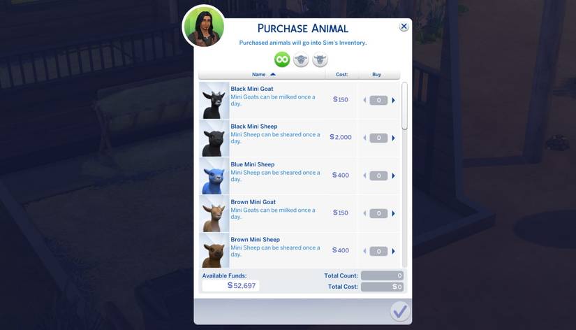 Where To Get Sheep And Goats In The Sims 4: Horse Ranch