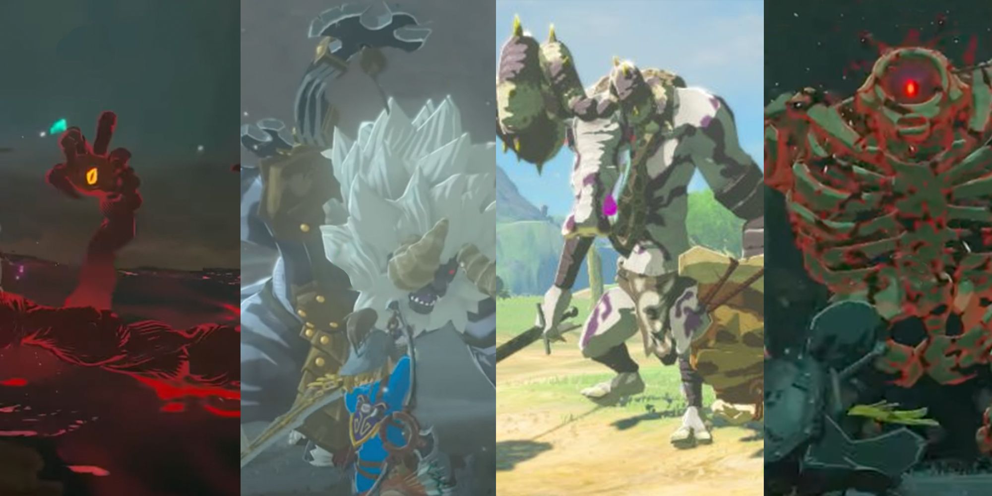 Zelda Bosses Breath Of The Wild
