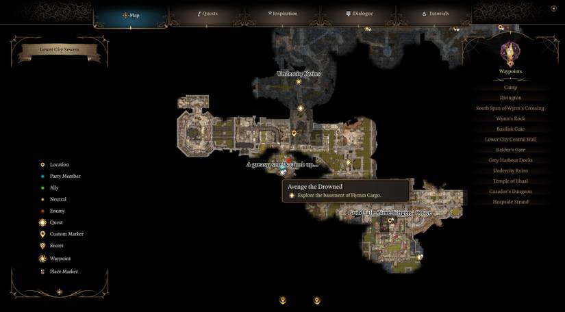 How To Complete The Avenge The Drowned Quest In Baldur's Gate 3