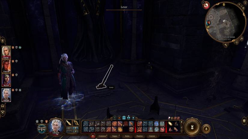 How To Get Past The Statue Force Field In Shar's Gauntlet In Baldur's ...