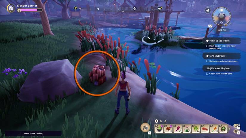 How To get The Pebbled Plunder Achievement In Palia