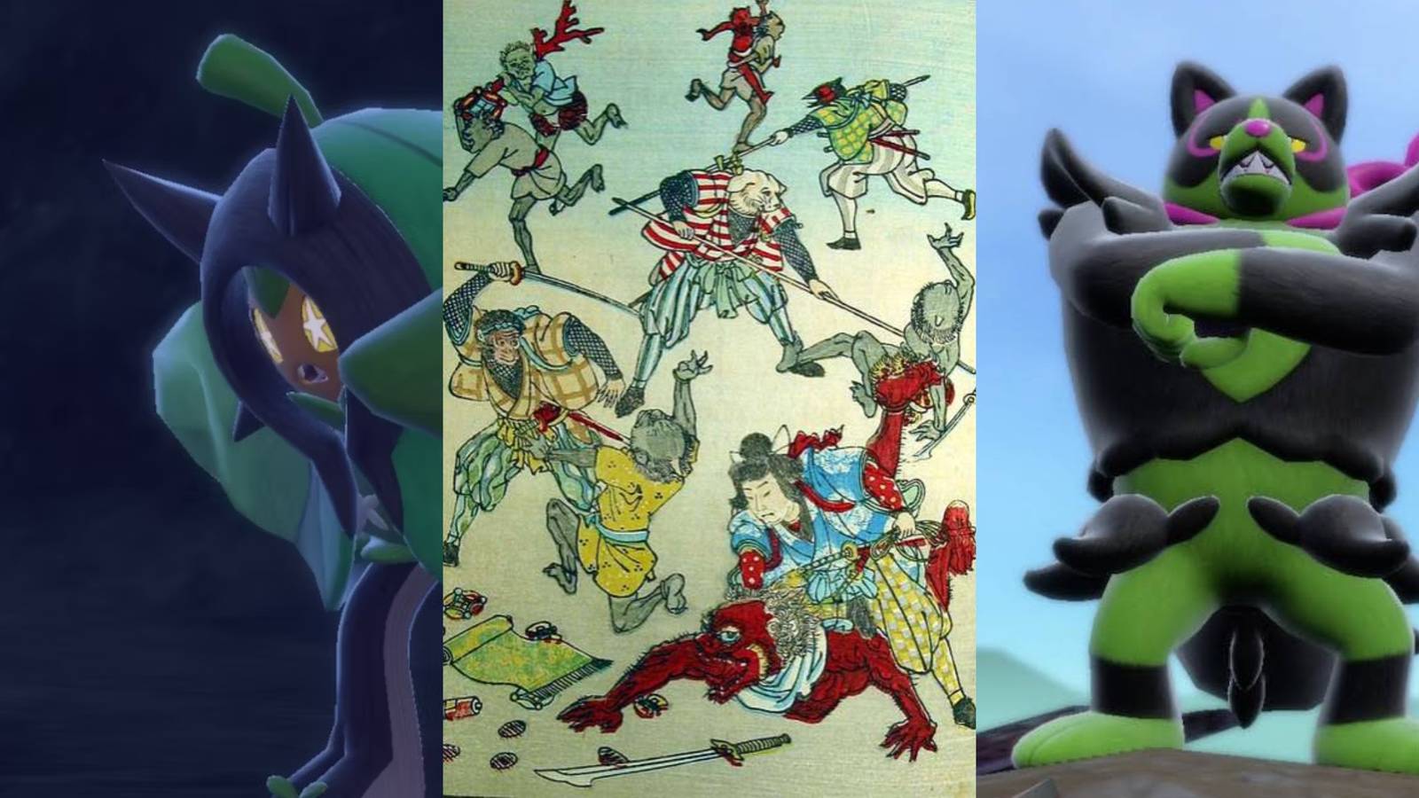 The Lore Behind Ogerpon And The Loyal Three In Pokemon Scarlet & Violet ...