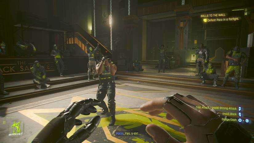 How Should You Help Paco And Babs During Balls To The Wall In Cyberpunk ...