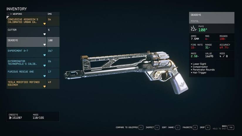 The Best Guns And Melee Weapons In Starfield, Ranked