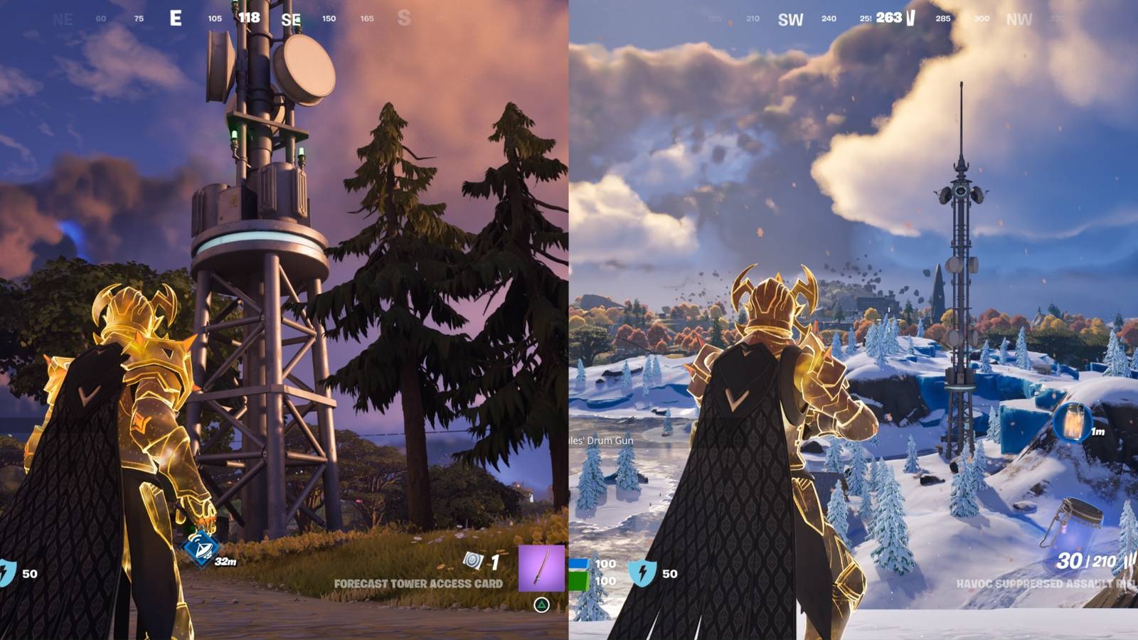 How To Find And Use The Forecast Towers In Fortnite Season 4