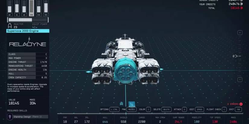 Best Ship Engines In Starfield