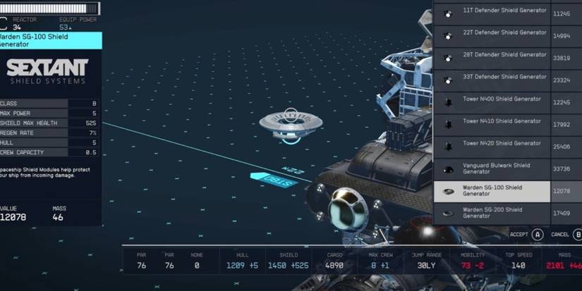 The Best Ship Shield Generators In Starfield