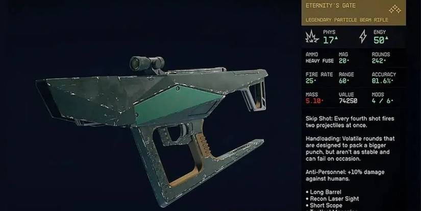 Best Particle Beam Weapons In Starfield