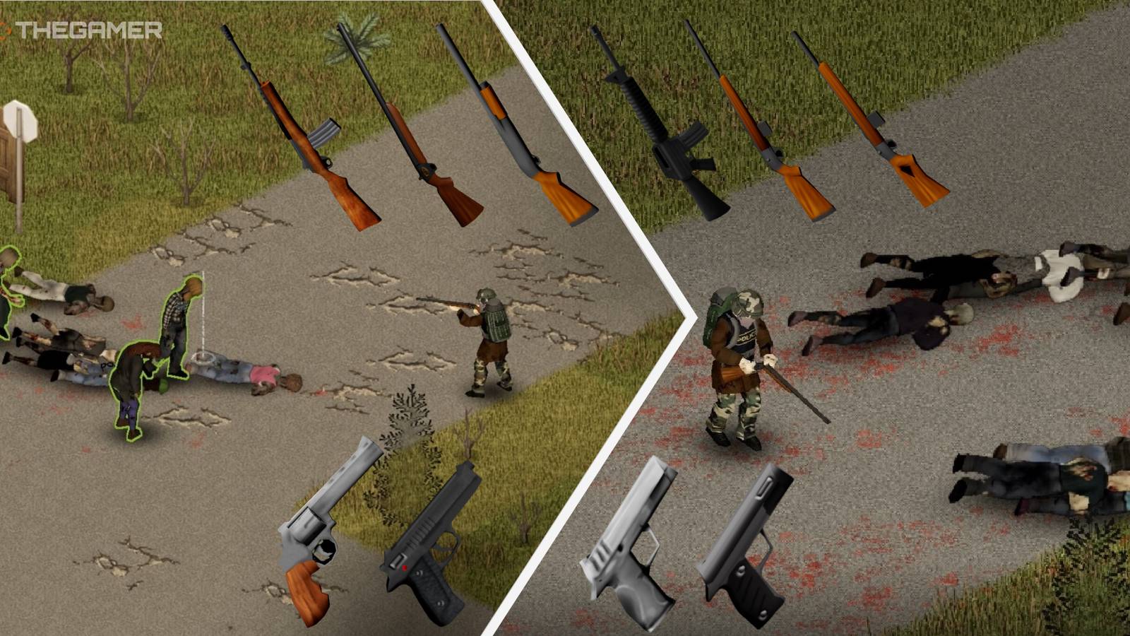 The Best Guns In Project Zomboid