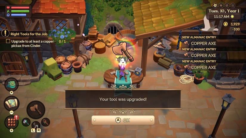 Fae Farm: All Tool Upgrades And How To Get Them