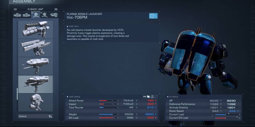 Best Weapons In Armored Core 6
