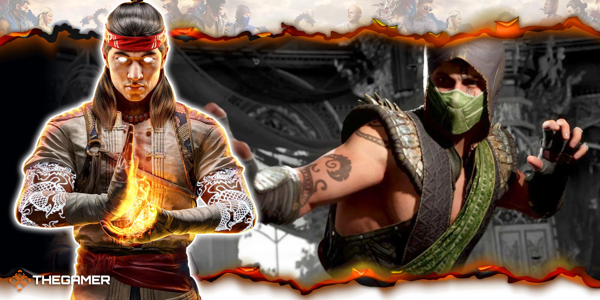 Reptile Mortal Kombat 2 Combos