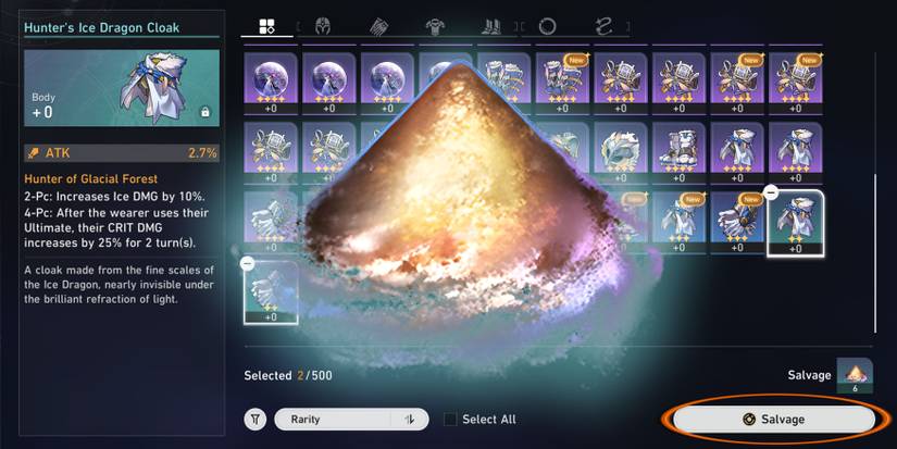 How To Level Up Relics In Honkai Star Rail