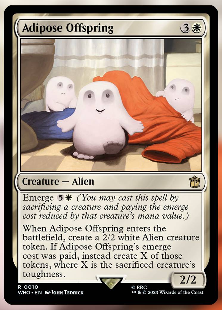 MTG Doctor Who Card List - Every Commander Deck