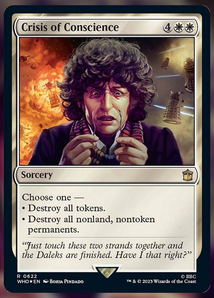 MTG Doctor Who Card List - Every Commander Deck