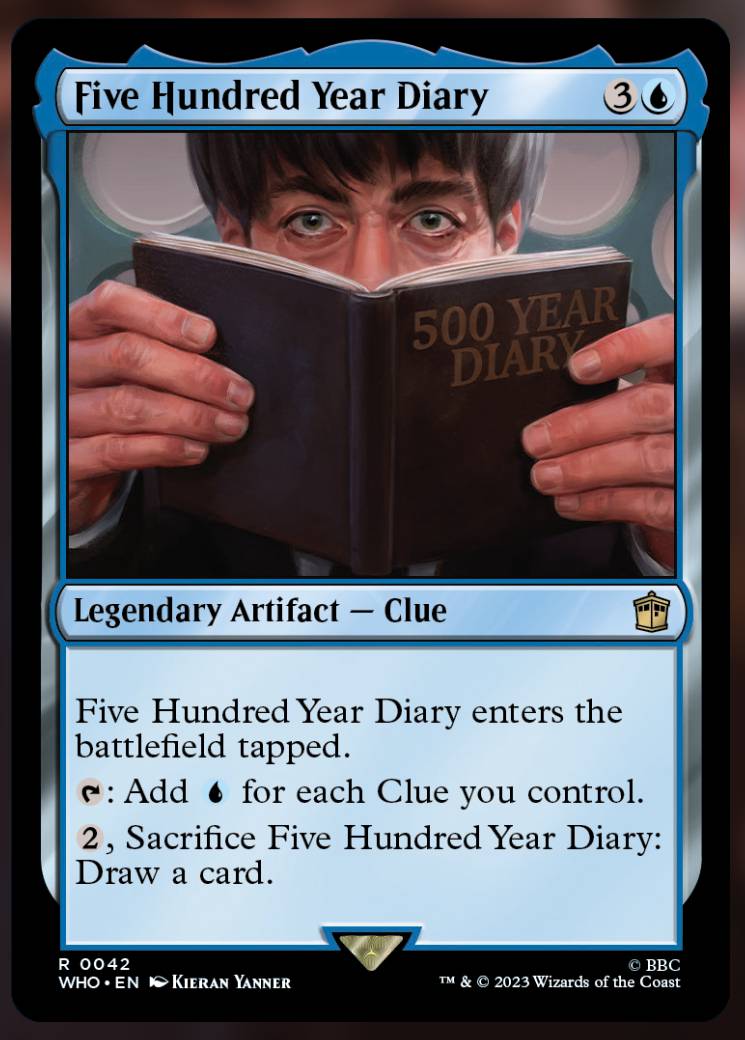 MTG Doctor Who Card List - Every Commander Deck