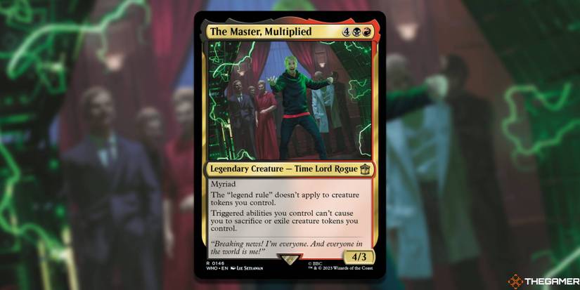 The Best Cards In Doctor Who's Masters Of Evil Deck - MTG