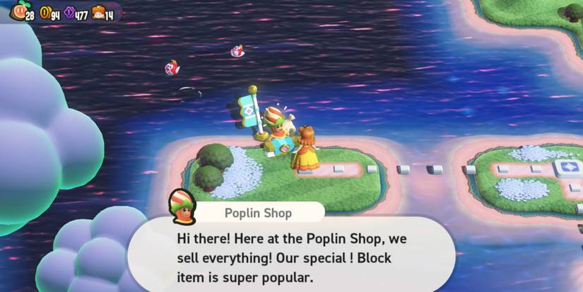 What Are Poplin Shops In Super Mario Wonder?