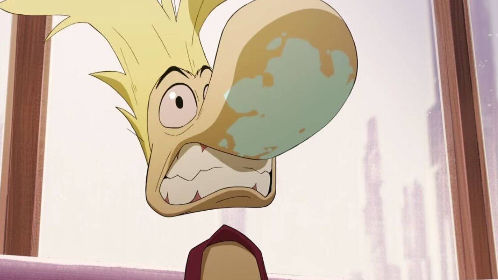 Rayman Snorts Lines In Captain Laserhawk