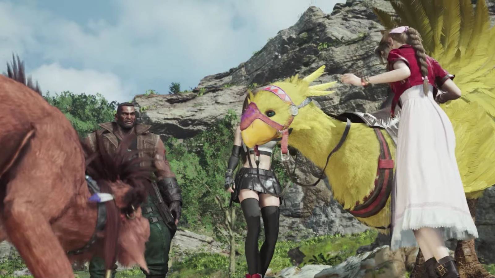 Final Fantasy 7 Rebirth Director Explains Why Red XIII Rides A Chocobo