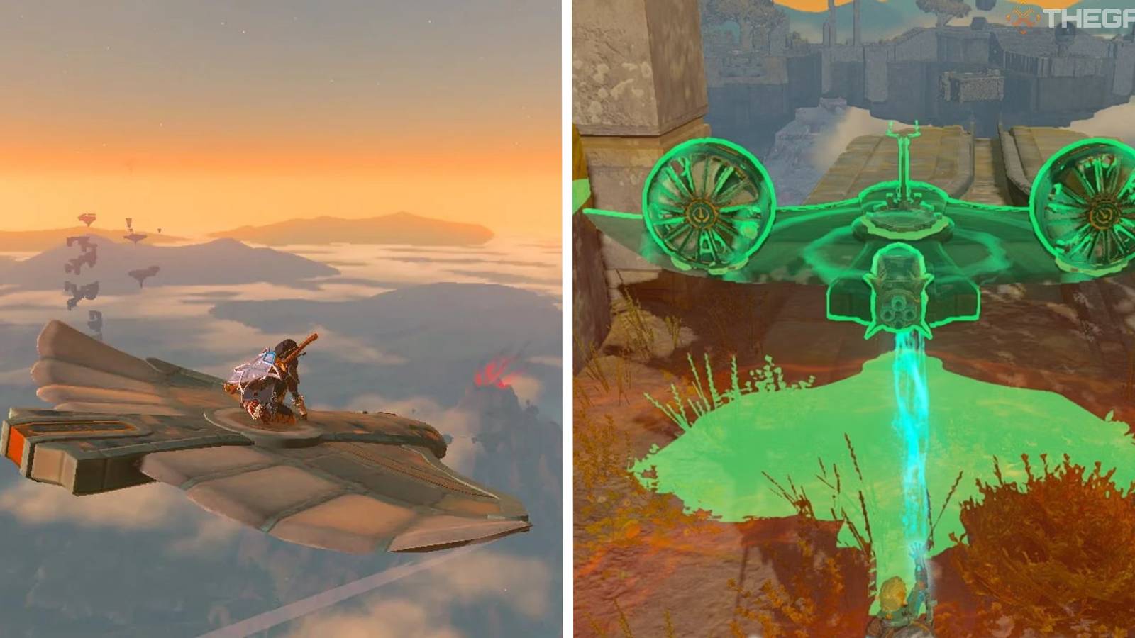 How To Use Zonai Wings In The Legend Of Zelda: Tears Of The Kingdom