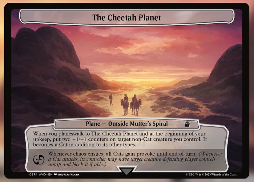 MTG Doctor Who Card List - Every Commander Deck