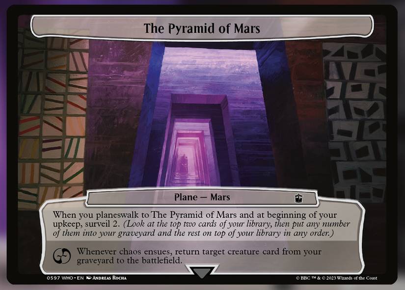 MTG Doctor Who Card List - Every Commander Deck