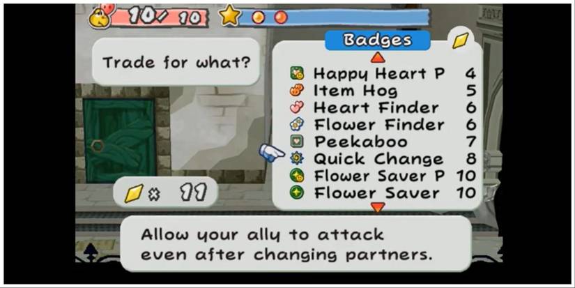 The Best Badges In Paper Mario: TTYD