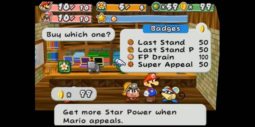 The Best Badges In Paper Mario: TTYD