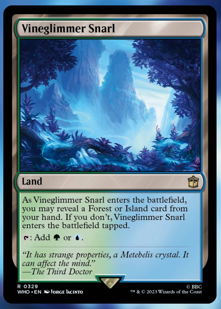 MTG Doctor Who Card List - Every Commander Deck