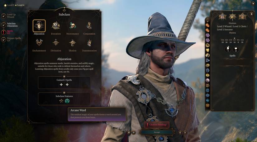 Best Abjuration Wizard Build In Baldur's Gate 3