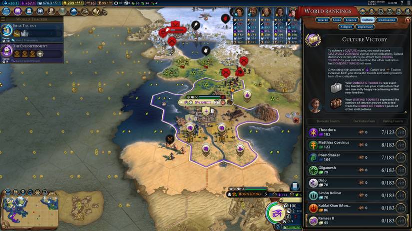 How To Win A Culture Victory In Civilization 6