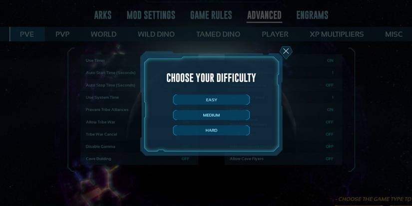 How To Select The Best Difficulty In Ark: Survival Ascended