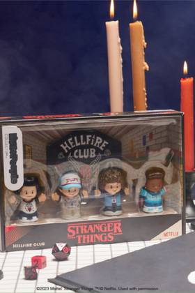 Mattel Launches Three New Stranger Things Little People Collector Sets