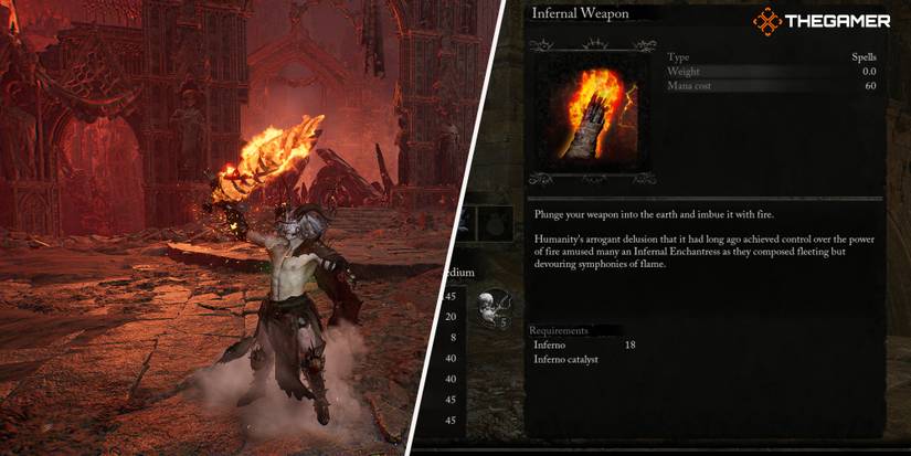 The Best Inferno Spells In Lords Of The Fallen