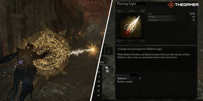 The Best Radiant Spells In Lords Of The Fallen