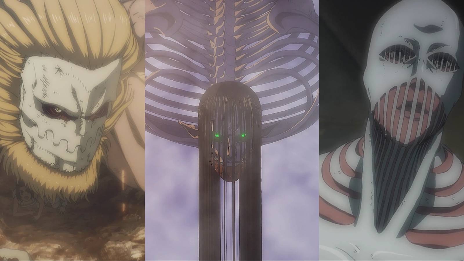 The Nine Titans, Ranked - Attack On Titan