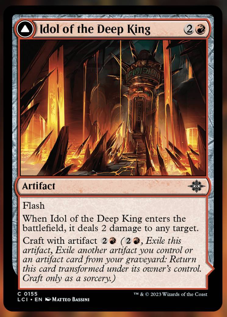 What Is Craft In The Lost Caverns Of Ixalan - MTG