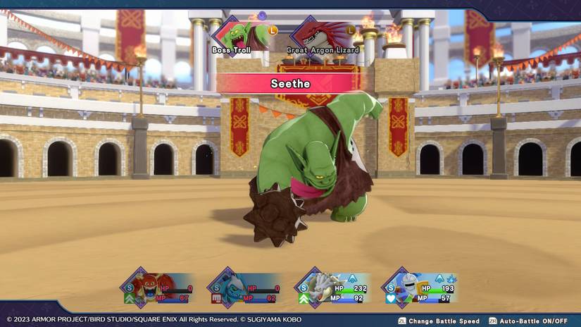 How To Beat Rank C At The Endor Colosseum In Dragon Quest Monsters: The ...