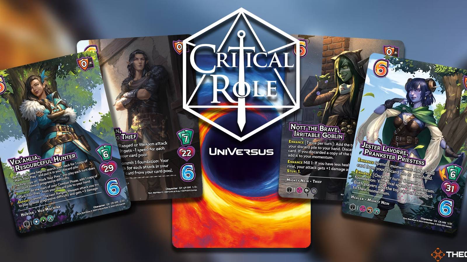 Exclusive: Take A Look At The First Eight Cards From UniVersus ...