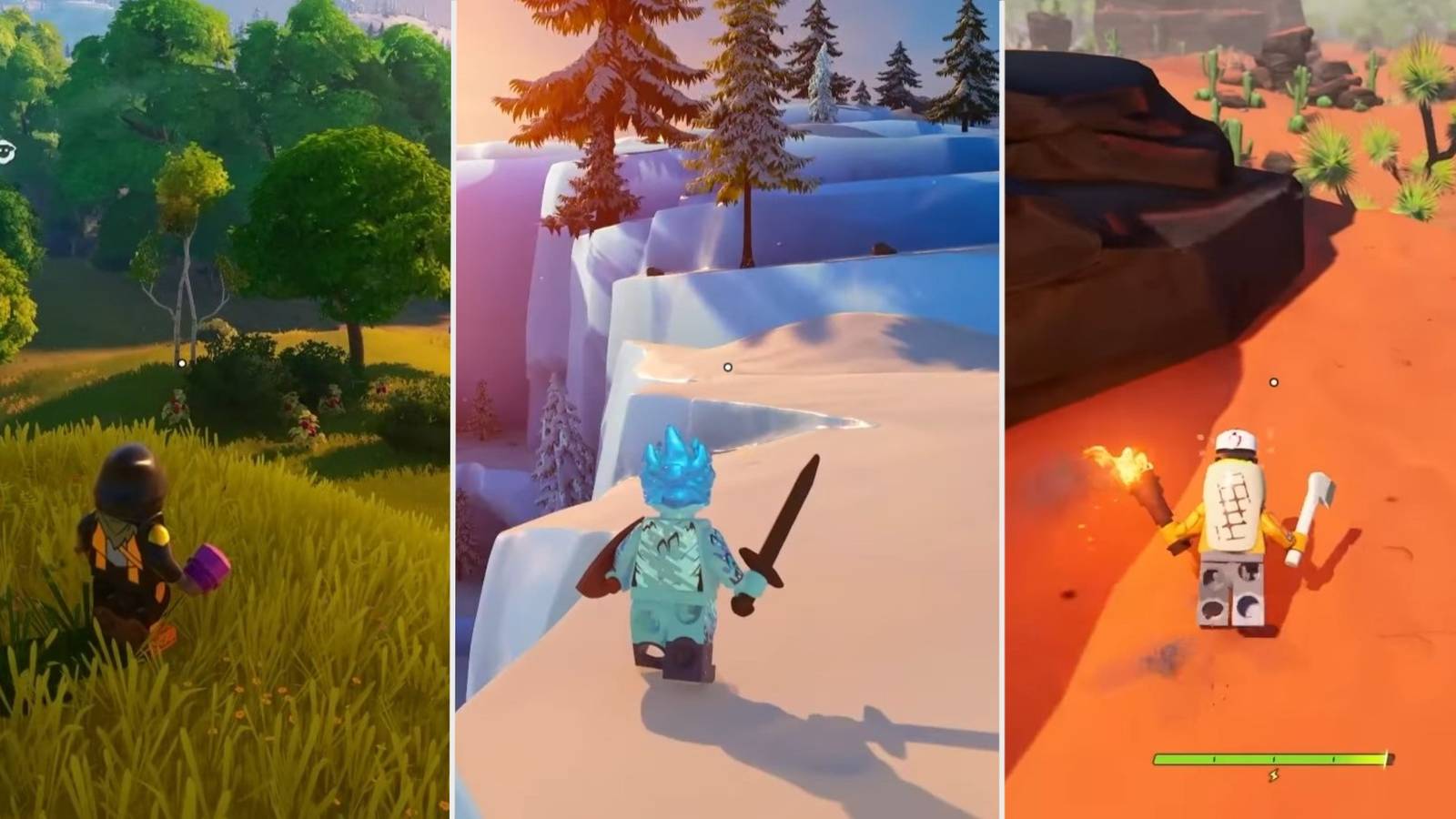 Every Biome In Lego Fortnite, Ranked